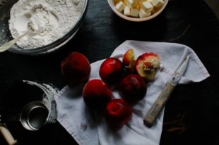 Rustic Nectarine Tart » Carolyn Allen Photography