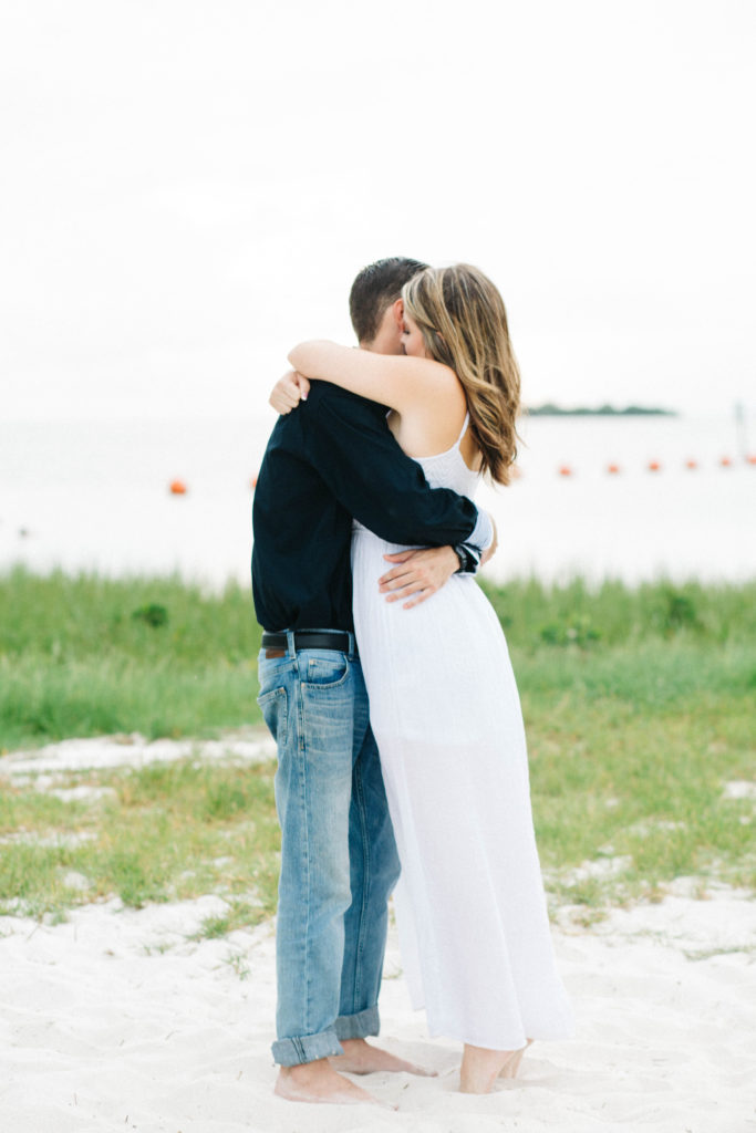 Brenna + Greg | Central Florida Beach Engagement Photographer » Carolyn ...